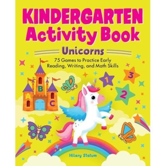 Hillary Statum | Other | Kindergarten Activity Book Unicorns 75 Games ...